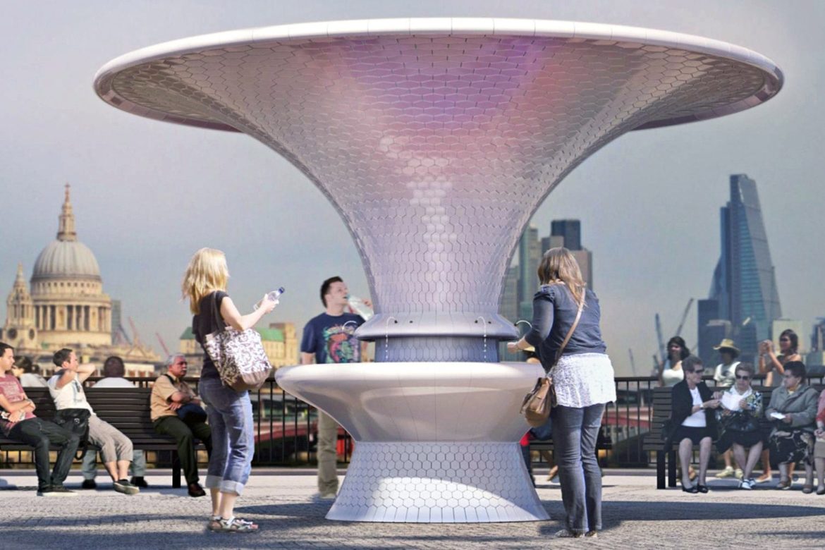 Zaha Hadid Takes Part in London Water Kiosk Design Challenge - Aquila Style